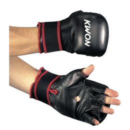 KWON Boxhandschuhe Virtus SV Handschuhe Handschutz Krav Maga Handschützer Leder Faustschutz Selbstverteidigung (Echtes Leder