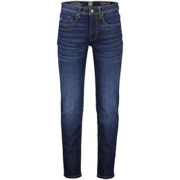 Lerros Slim-fit-Jeans leichte Abriebeffekte, blau