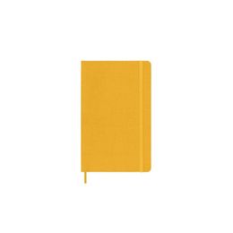 Moleskine Notizbuch - Color, Large/A5, Liniert, Stoffeinband, Orangegelb, Gebunden