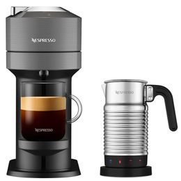 Nespresso Vertuo Next Dark Grey & Aeroccino 4