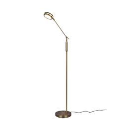Trio Leuchten Franklin Stehleuchte LED Altmessing, 1-flammig