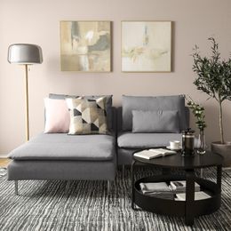 IKEA SÖDERHAMN 2er-Sofa mit Récamiere