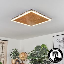 hofstein Guacacallo Deckenpanel LED Gold, Schwarz, Weiß, 1-flammig