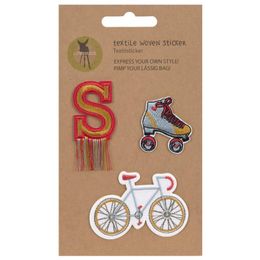 Lässig Schulranzen-Sticker BIKE 3er-Set