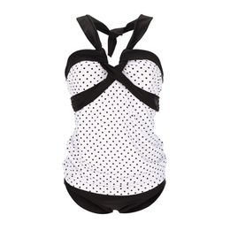 Petit Amour Umstand Tankini 'Amelie' Damen Gr&ouml;&szlig;e L schwarz / wei&szlig;