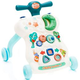 fillikid Lauflernhilfe Babywalker, blau, mit Sound, blau