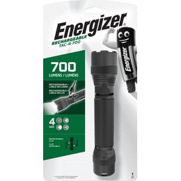 Energizer Taschenlampe Tactical Rechargeable 700 Lumen (1-St), wiederaufladbar über USB, schwarz