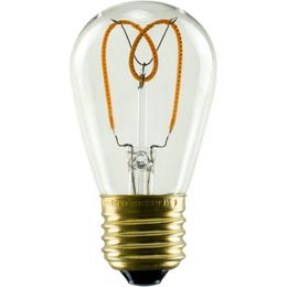 Segula LED-Leuchtmittel Soft Line, E27, 1 St., Warmweiß, dimmbar, Soft Mini Rustika klar, E27, weiß