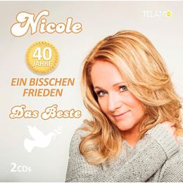 Telamo 40 Jahre Ein bisschen Frieden: Das Beste (2 CDs) - Nicole. (CD)