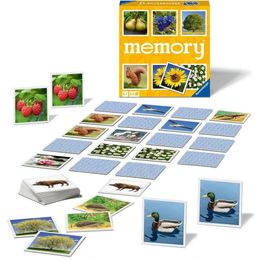 Ravensburger Spiel, Merkspiel Natur memory®, Made in Europe, FSC® - schützt Wald - weltweit, bunt