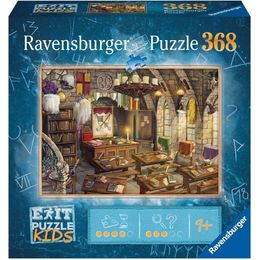 Ravensburger Puzzle EXIT, Kids, In der Zauberschule, 368 Puzzleteile, Made in Germany, FSC® - schützt Wald - weltweit, bunt