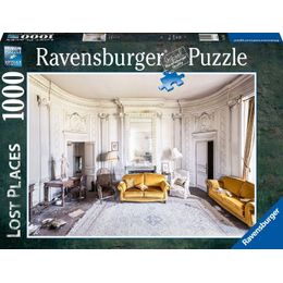Ravensburger Puzzle Lost Places, White Room, 1000 Puzzleteile, Made in Germany, FSC® - schützt Wald - weltweit, gelb|weiß