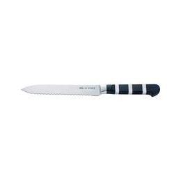 DICK Serie 1905 Allzweckmesser Wellenschliff, 13cm schwarz/silber