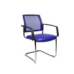 2 Topstar Besucherstühle BtoB 20 BB490A S18 royalblau Stoff