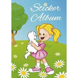 Herma Stickeralbum Beste Freunde Kinder 14,8 x 21,0 cm, 40 weiße Seiten