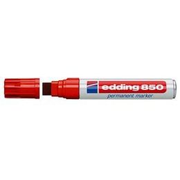 Edding 850 Permanentmarker rot 5,0 - 16,0 mm, 1 St.