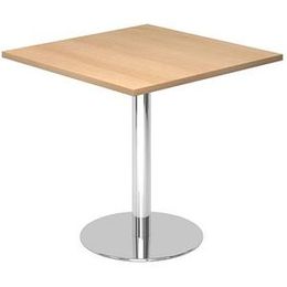 Hammerbacher Bistrotisch eiche 80,0 x 80,0 x 74,5 cm