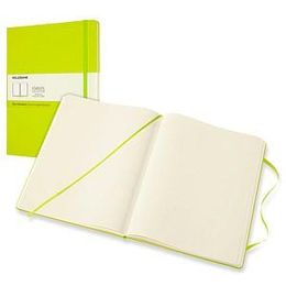 Moleskine Notizbuch Classic Collection fester Einband ca. DIN A4 blanko, hellgrün Hardcover 192 Seiten