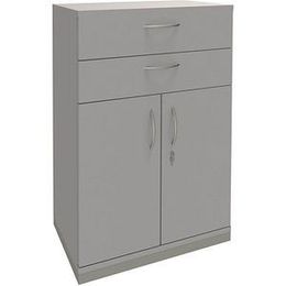 FM Aktenschrank Sidney, 4260267328651 lichtgrau 1 Fachboden 80,0 x 44,2 x 113,3 cm