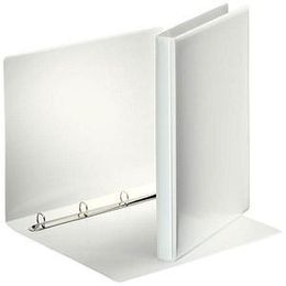10 ESSELTE Präsentationsringbücher 4-Ringe weiß 3,0 cm DIN A4