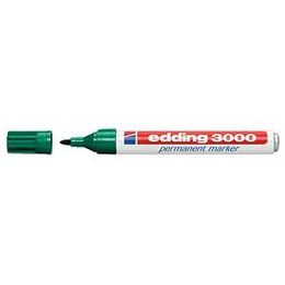 Edding 3000 Permanentmarker grün 1,5 - 3,0 mm, 1 St.