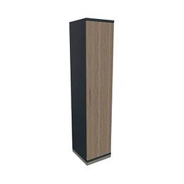 FM Aktenschrank Oldenburg, 4260649682340 lavagrau, eiche 4 Fachböden 40,0 x 44,2 x 186,9 cm