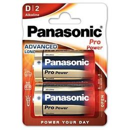 2 Panasonic Batterien Pro Power Mono D 1,5 V