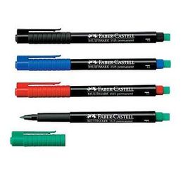 Faber-Castell MULTIMARK 1513 Folienstifte-Set farbsortiert permanent 4 St.