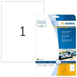 25 Herma Etiketten 4909 weiß 210,0 x 297,0 mm