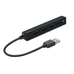 Speed-Link speedlink USB-Hub SNAPPY SLIM 4-fach schwarz