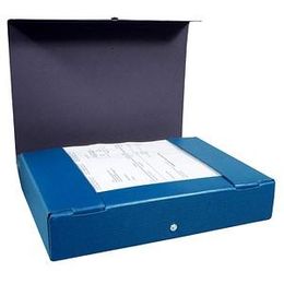 Elba Heftbox 6,5 cm blau