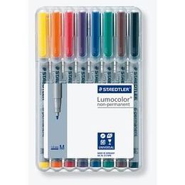 Staedtler Lumocolor Folienstifte-Set farbsortiert non-permanent 8 St.