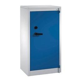 C+P CP Sicherheitsschrank C 4000 Certos lichtgrau, enzianblau 65,0 x 50,0 x 122,6 cm