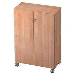 Hammerbacher Aktenschrank Profi, V238T3RA/N/N/SG nussbaum 2 Fachböden 80,0 x 42,0 x 117,2 cm