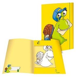 3 RNK-Verlag Sammelmappe Postmappe DIN A4 gelb