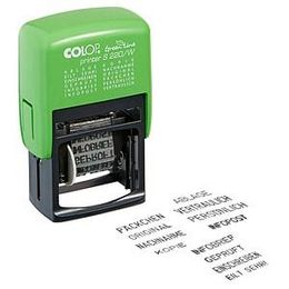 Colop Textstempel Green Line Printer 220/W selbstfärbend schwarz