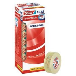 Tesa OFFICE-BOX Klebefilm transparent 19,0 mm x 33,0 m 8 Rollen