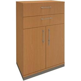 FM Aktenschrank Oldenburg, 4260672332328 buche 1 Fachboden 80,0 x 44,2 x 113,3 cm