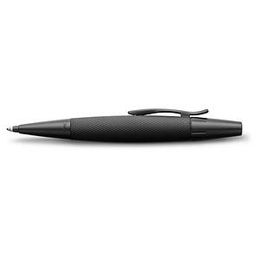 Faber-Castell Kugelschreiber e-motion pure Black schwarz Schreibfarbe schwarz, 1 St.