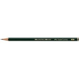 Faber-Castell 9000 Bleistift 6H grün 1 St.
