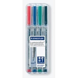 Staedtler Lumocolor Folienstifte-Set farbsortiert non-permanent 4 St.