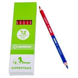 JOLLY SUPERSTICKS Silbenstifte mehrfarbig, 12 St.