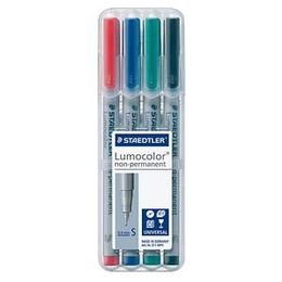 Staedtler Lumocolor Folienstifte-Set farbsortiert non-permanent 4 St.