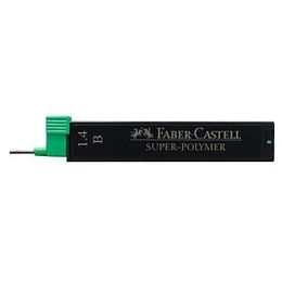 Faber-Castell SUPER-POLYMER Bleistiftminen schwarz B 1,4 mm, 6 St.
