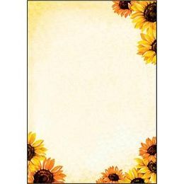 Sigel Motivpapier Field of Sun Motiv DIN A4 90 g/qm 50 Blatt