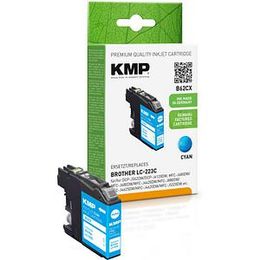 KMP B62CX cyan Druckerpatrone kompatibel zu brother LC-223C