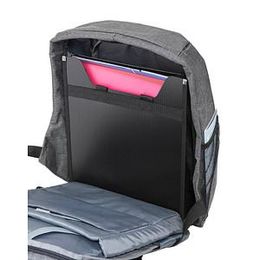 Veloflex Rucksackeinsatz VELOBAG® XXL Kunstfaser schwarz/grau