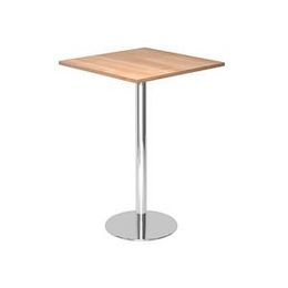 Hammerbacher Stehtisch nussbaum 80,0 x 80,0 x 111,6 cm