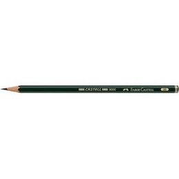 Faber-Castell 9000 Bleistift 3B grün 1 St.