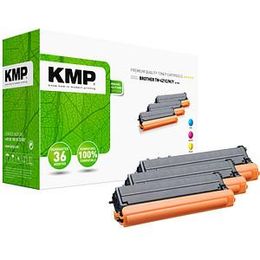 KMP B-T99V cyan, magenta, gelb Toner kompatibel zu brother TN-421C/M/Y, 3er-Set